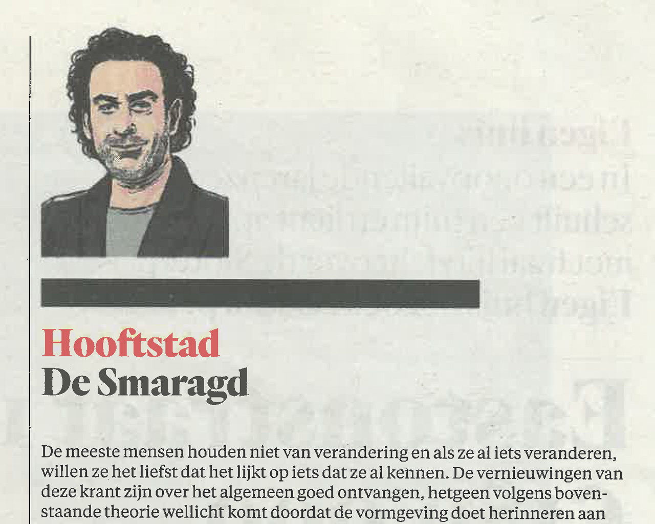 Ronald Hooft lovend over De Smaragd - M3H